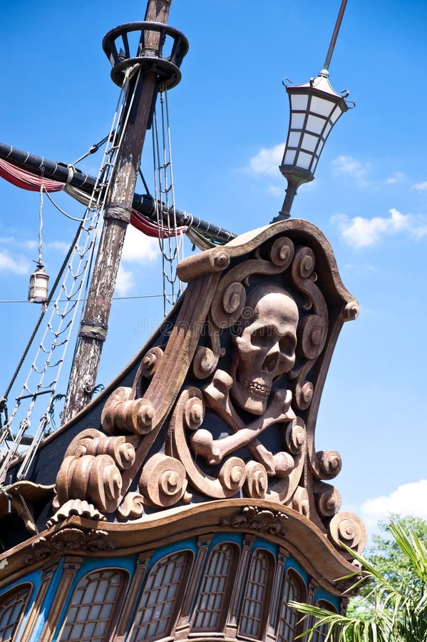 Pirates of Caribbean Theme editorial photo. Image of eurodisney - 17602936