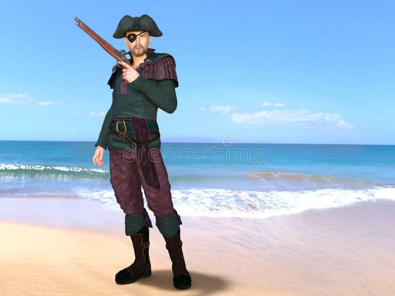Pirates stock image. Image of beach, fight, sword, game - 88614693