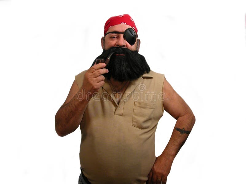 Pirates First Mate stock photo. Image of pipe, patch, male - 2670638