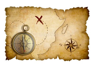 Treasure Map Compass Stock Illustrations – 9,320 Treasure Map Compass ...