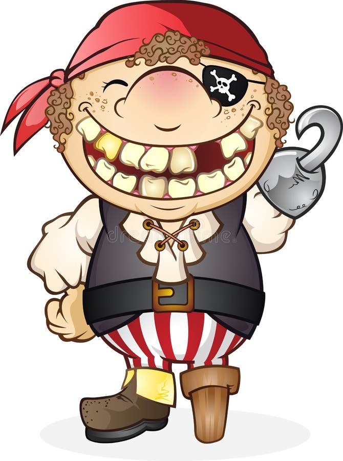 Skalle Och Korslagda Benknotor Jolly Roger Cartoon Character Vektor ...