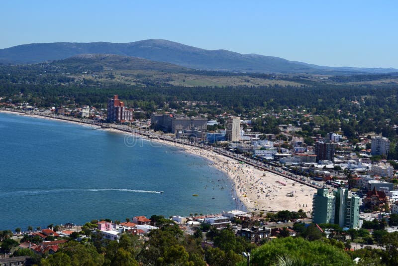 Piriapolis, Uruguay stock photo. Image of america, panoramic - 23063850