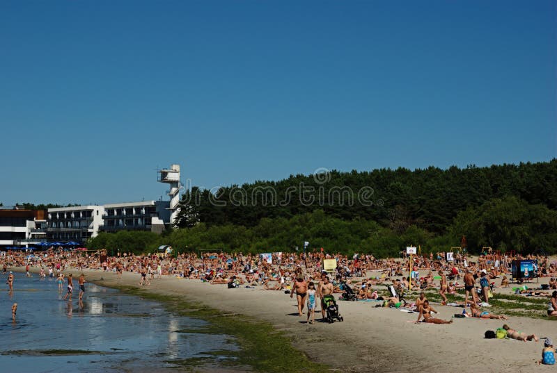 Pirita Beach in Tallinn editorial photo. Image of estonia - 16168241