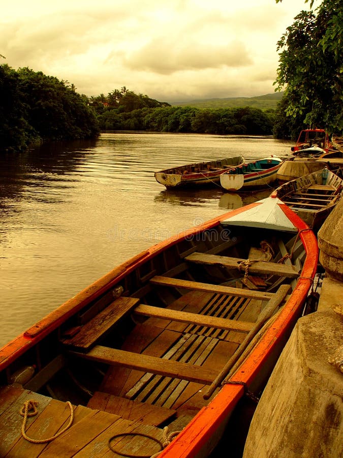 Pirogue Boats, Mauritius stock photo. Image of fishing - 2134378