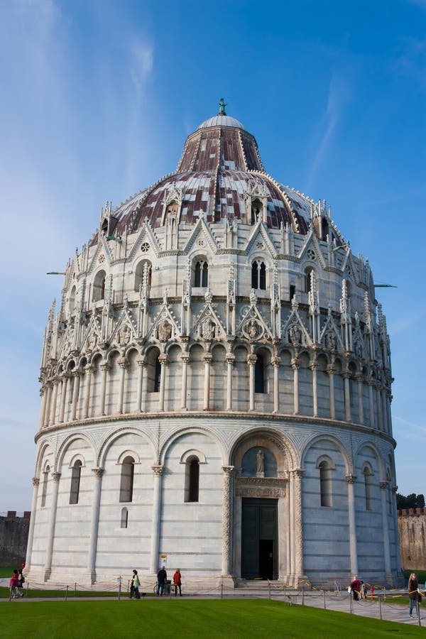 Pisa, Baptisery, Dome stock photo. Image of cathedral - 28221524
