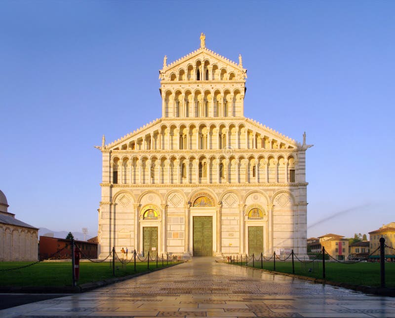 Pisa cathedral stock image. Image of tuscany, landmark - 16143425