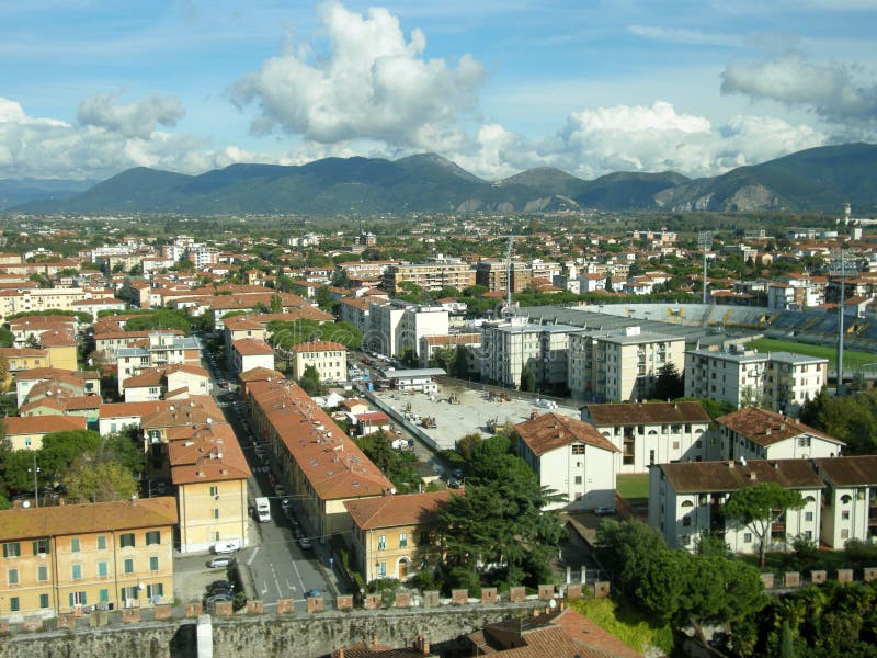 The Pisa cityscape stock image. Image of cityscape, piza - 13030447