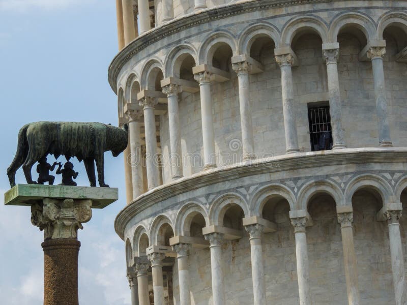 Pisa 2 stock image. Image of leaning, detail, remus, tower - 58426137