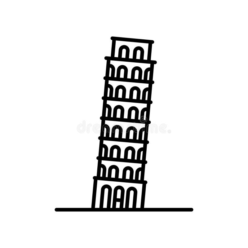 Pisa stock vector. Illustration of calligraphy, document - 283621594