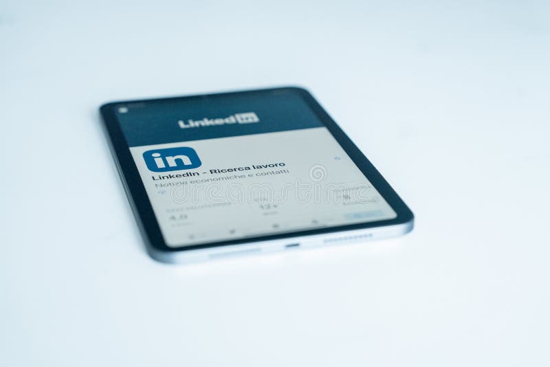 Pisa, Italy - October 23, 2022: Linkedin Social Network Logo on New ...