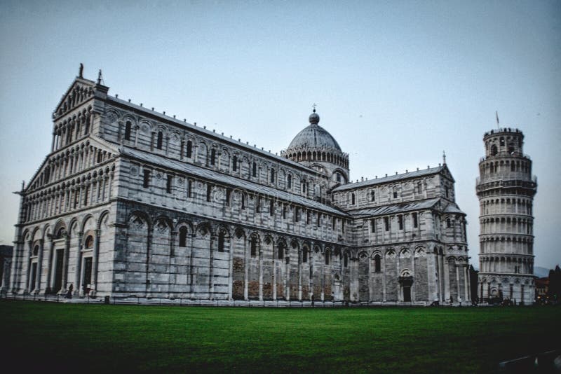 Pisa Italy Overview stock photo. Image of landmark, tower - 267069196