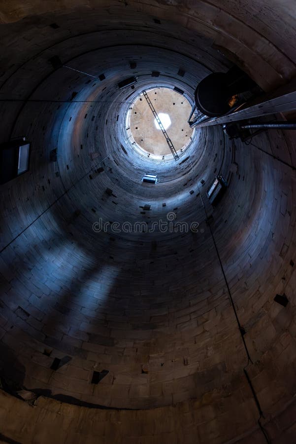 PISA, ITALY - SEPTEMBER 10, 2023 - View Inside of the Famous Leaning ...