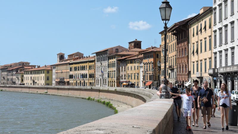 Pisa, landscape editorial photo. Image of background - 134711876