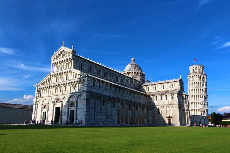 Pisa, Miracle Square and Pisa Tower Stock Photo - Image of spaghetti ...