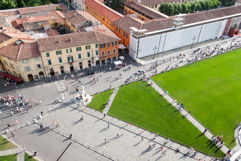 Pisa Old Town Center Cityscape Stock Image - Image of journey ...
