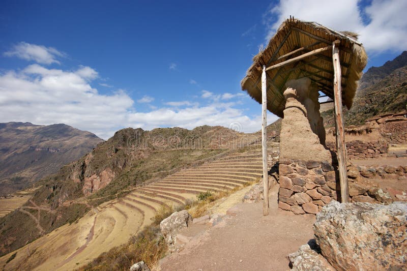 Pisac stock image. Image of stone, peru, inca, south - 13536505
