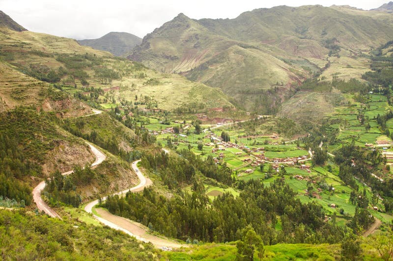 Pisac is a Peruvian Village in the Sacred Valley of the Incas Located ...
