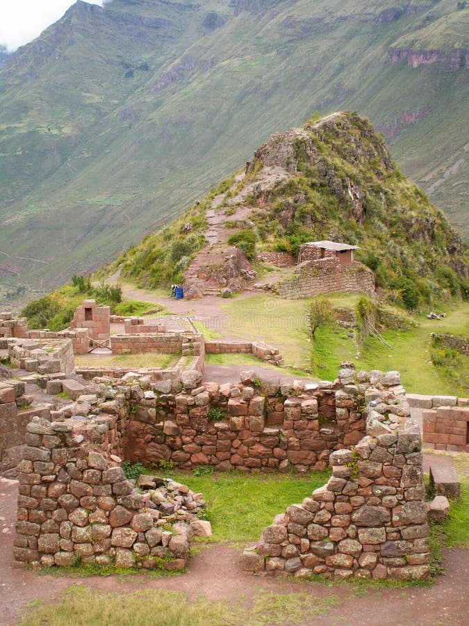 Pisac Ruin stock photo. Image of landscape, pisac, city - 48216358