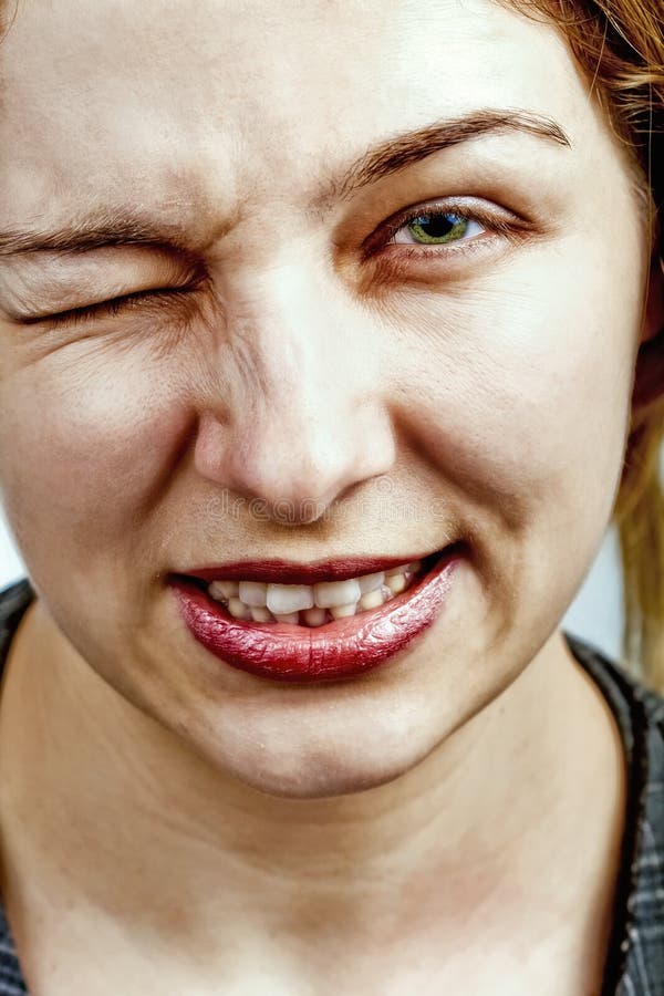 Face feia foto de stock. Imagem de boca, cara, branco - 1697704