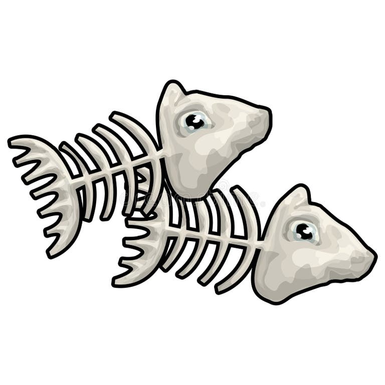 Pisces Skeleton Stock Illustrations – 69 Pisces Skeleton Stock ...
