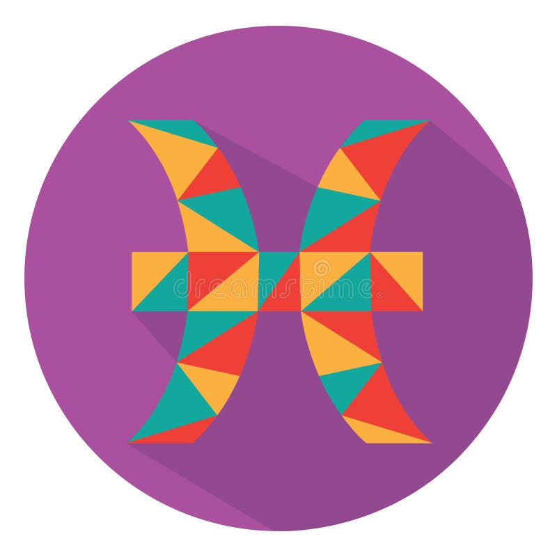 Pisces Horoscope. Vector Illustration Decorative Design Stock Vector ...
