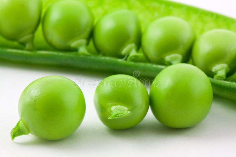 Pisello verde fotografia stock. Immagine di lenticchia - 15116066