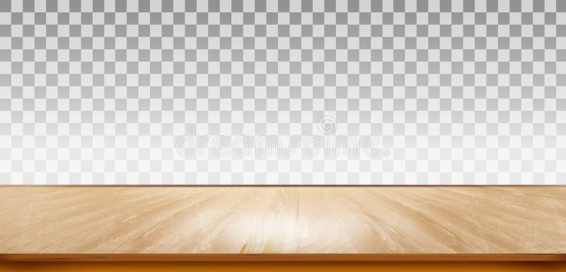 Piso De Madera Con La Pared Transparente Vector Ilustración del Vector ...