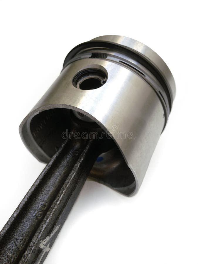Pistón y biela imagen de archivo. Imagen de mecánico - 32916067