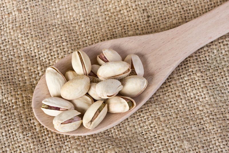 Pistachio Nuts stock photo. Image of shells, wooden, healthy - 14497384