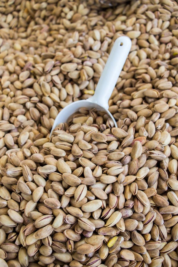 Pistachio with Shell Ready To Eat Stock Image - Image of healthy ...