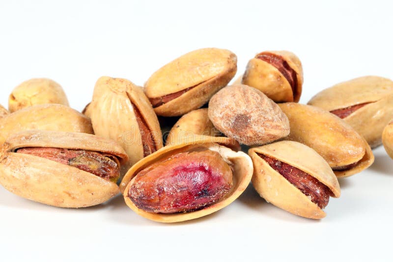 Pistachio nuts shell stock photo. Image of shell, white - 112979644