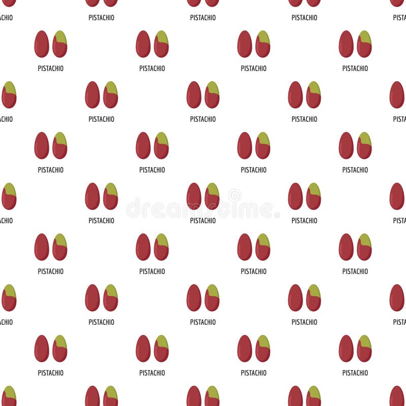Pistachio Pattern Seamless Vector Stock Vector - Illustration of ...