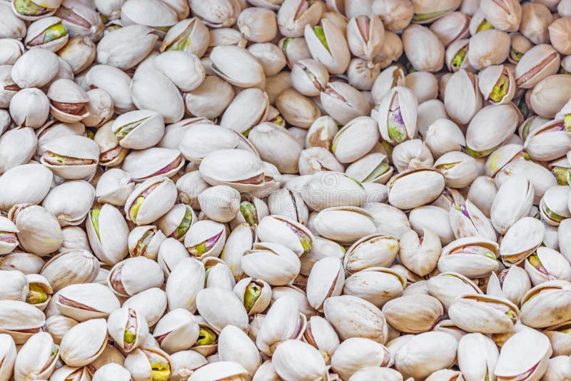 Macro of Red Pistachios stock photo. Image of nobody, dried - 7214978