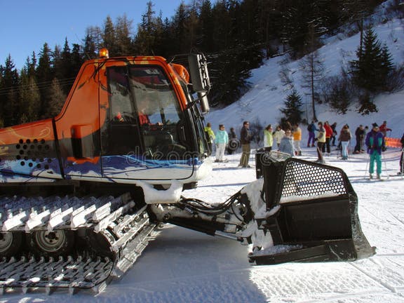 Piste Basher stock image. Image of forest, outdoors, caterpillar - 4401701