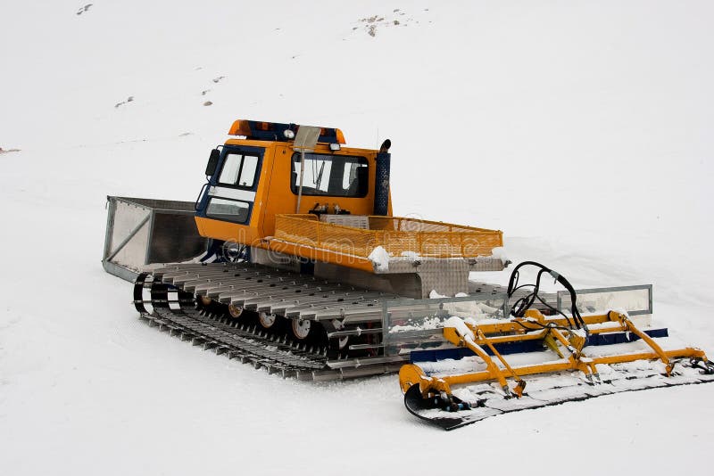 Piste machine stock photo. Image of slope, cool, vehicle - 10449880