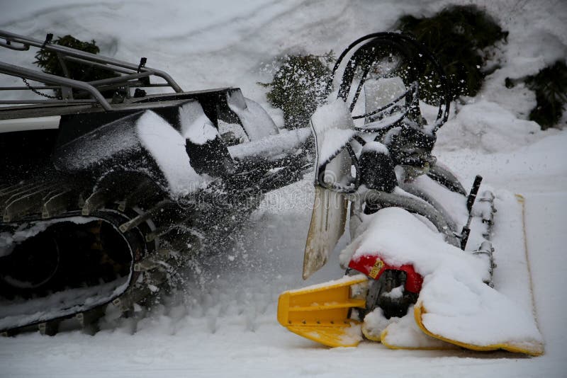 Snowcat - 2 stock photo. Image of power, road, glacier - 30315174