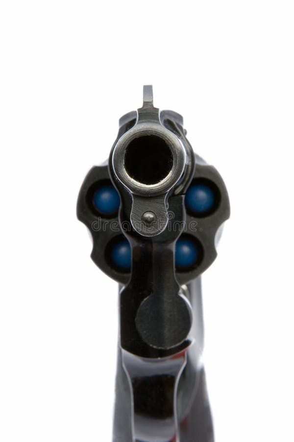 Pistol aiming at you stock photo. Image of bullets, gang - 1234002