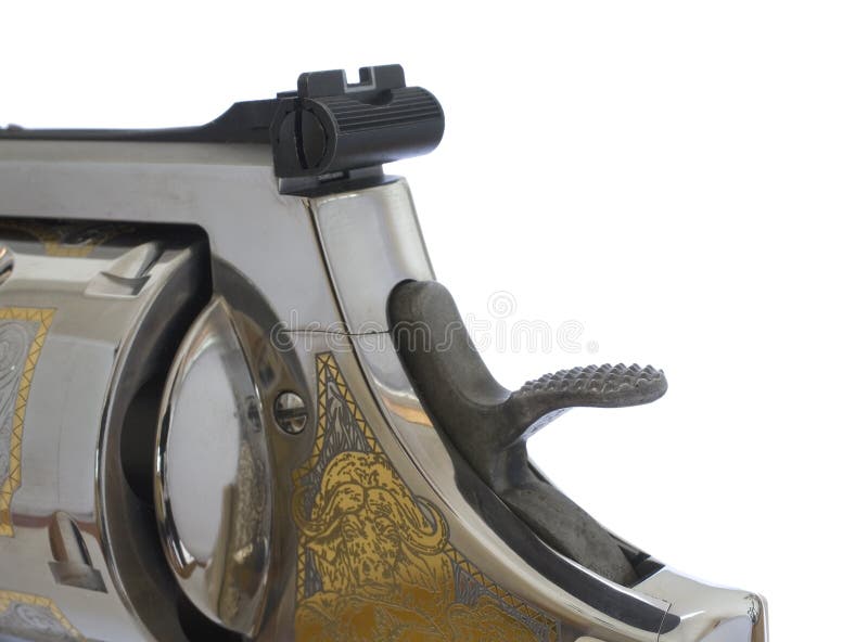 Pistol hammer stock photo. Image of sight, rear, steel - 11214636