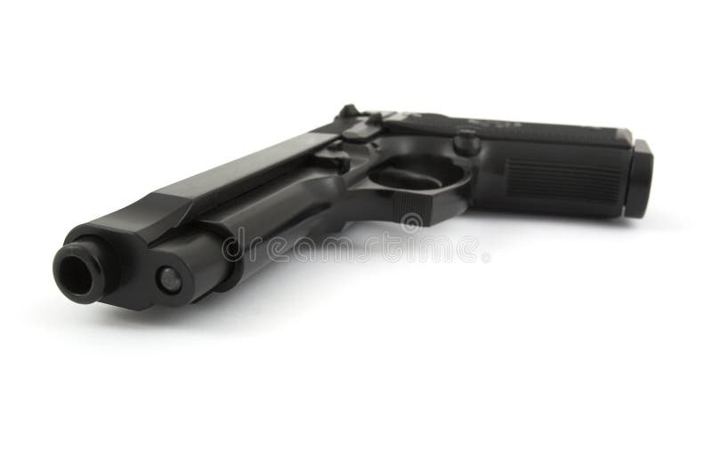 Pistolet kaliber 9 mm, zdjęcie stock. Obraz złożonej z pistolet - 3945672