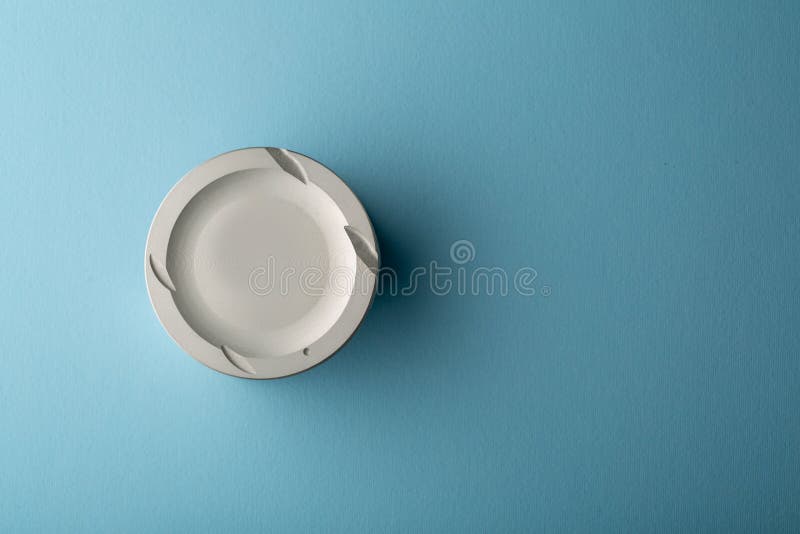 Piston from a Car Engine on the Blue Background with Copy Space ...