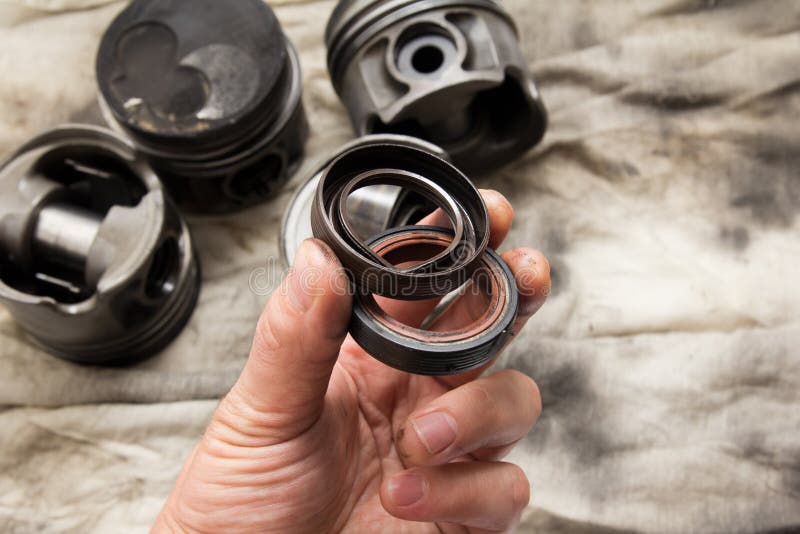 Piston from the car stock photo. Image of accessory, polish - 64426444