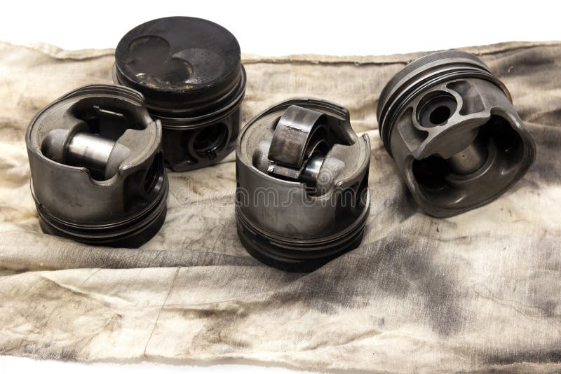 Piston from the car stock image. Image of drive, automobile - 64426445