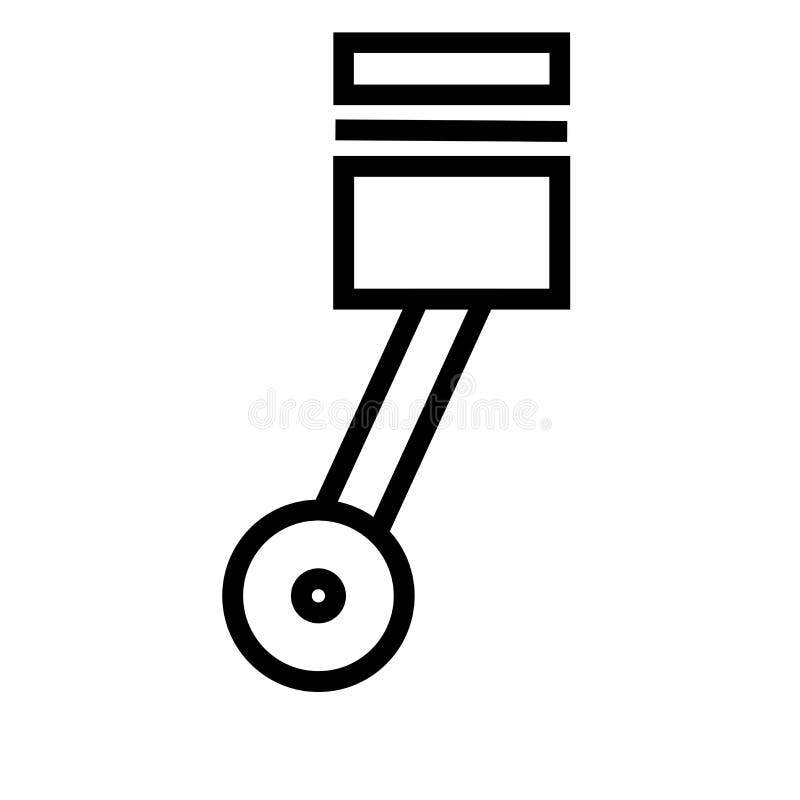 Piston icon stock illustration. Illustration of diesel - 97021904