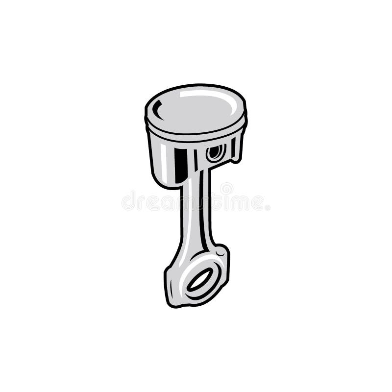 Piston Icon Logo Vector Design Template Stock Illustration ...