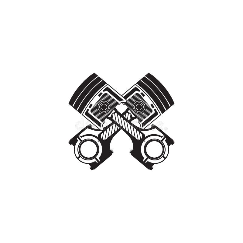 Piston Icon Logo Design Vector Template Stock Vector - Illustration of ... Piston Icon Logo Design Vector Template Stock Vector - Illustration of ...
