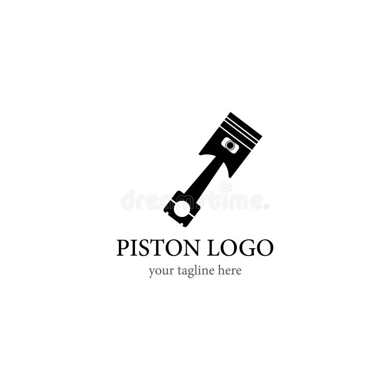 Piston Logo Icon Design Vector Template Stock Vector - Illustration of ...