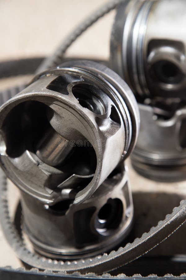 Piston motor vehicle stock image. Image of engineering - 95208485