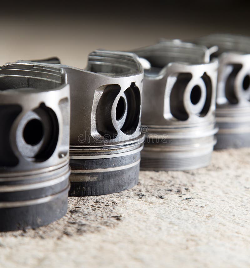 Piston motor vehicle stock photo. Image of metallic, automobile - 95208732