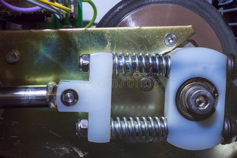 Piston and spring stock photo. Image of engineering - 171241092