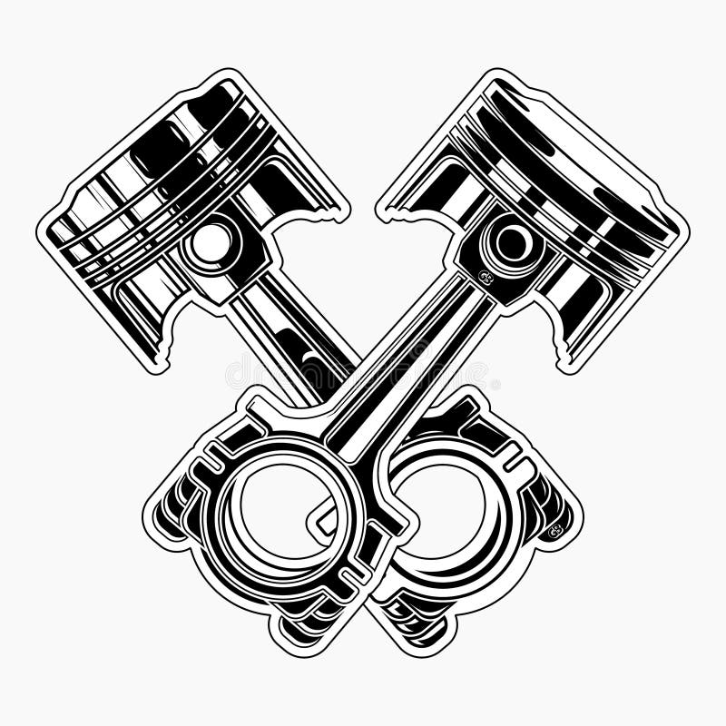 Piston Vector Image and Illustration Stock Illustration - Illustration ...